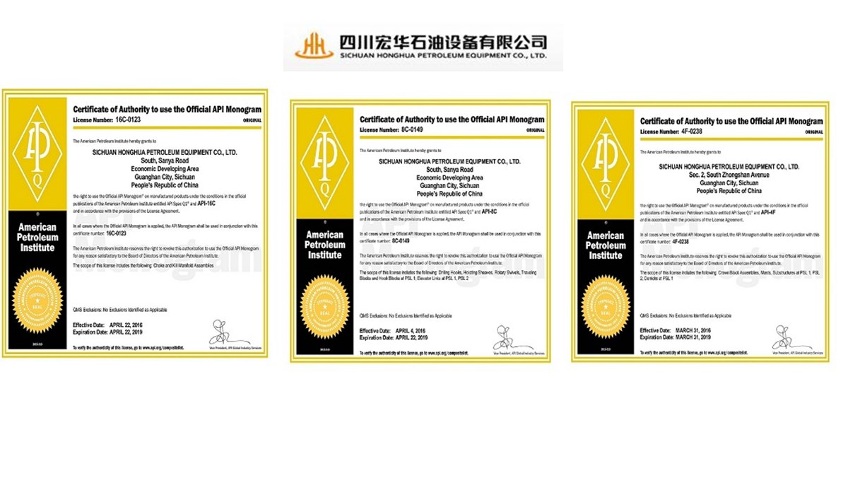 SICHUAN HONGHUA PETROLEUM EQUIPMENT CO.,LTO